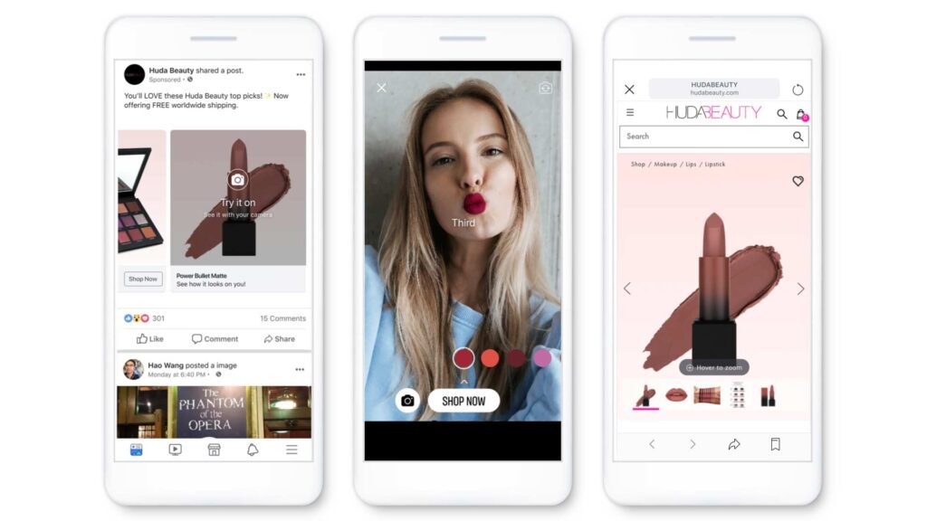 How Facebook Is Using AR Tech To Enhance Your Ads — VMG Digital